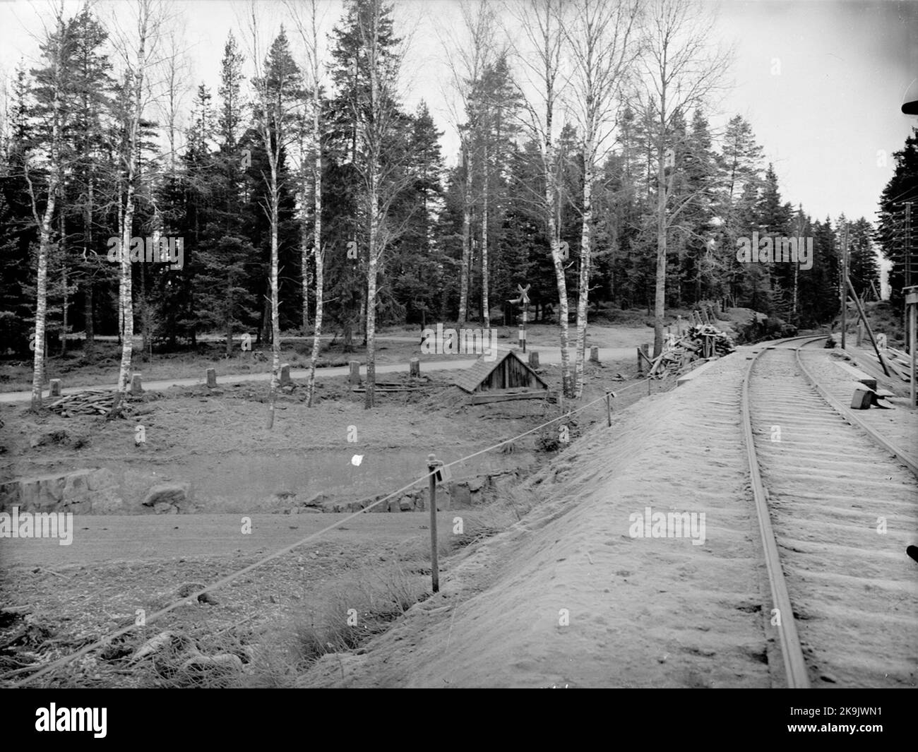 Gates crossing Black and White Stock Photos & Images - Alamy