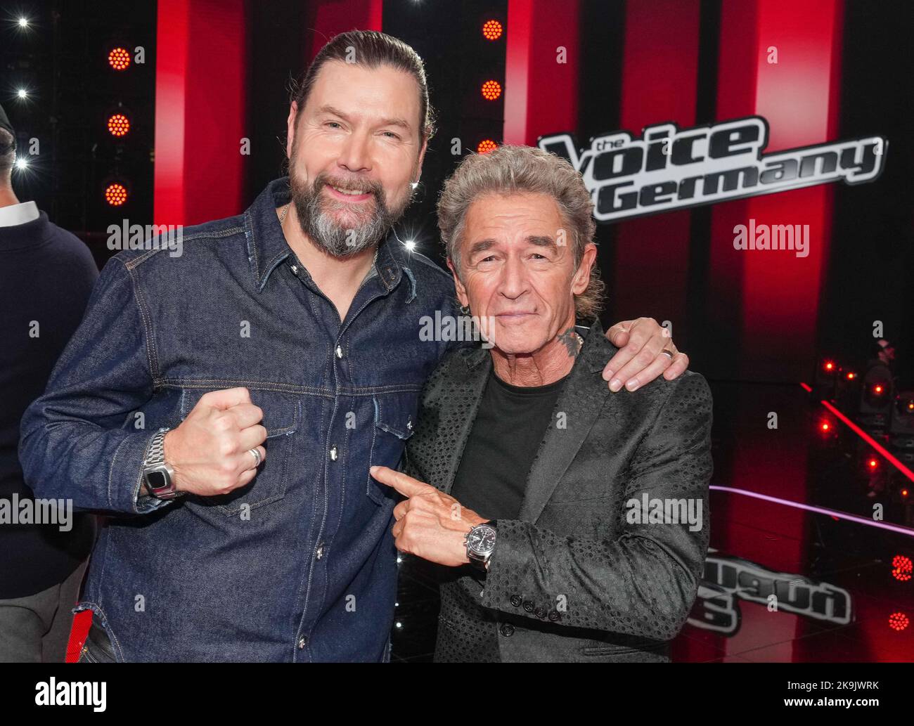 Berlin, Germany. 29th Sep, 2022. Rea Garvey (l) and Peter Maffay at the ...