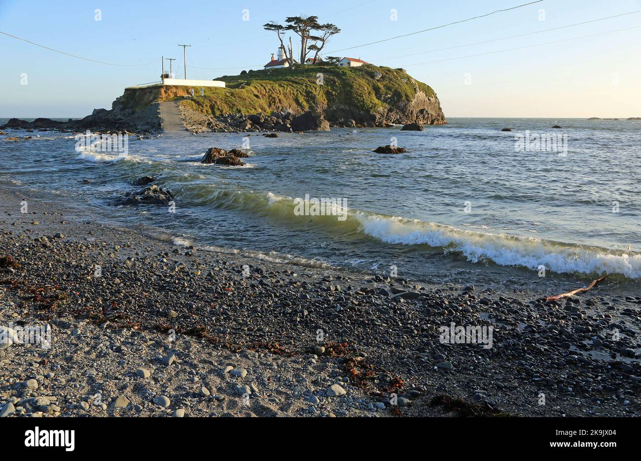 Beach on battery point pacific hi-res stock photography and images - Alamy
