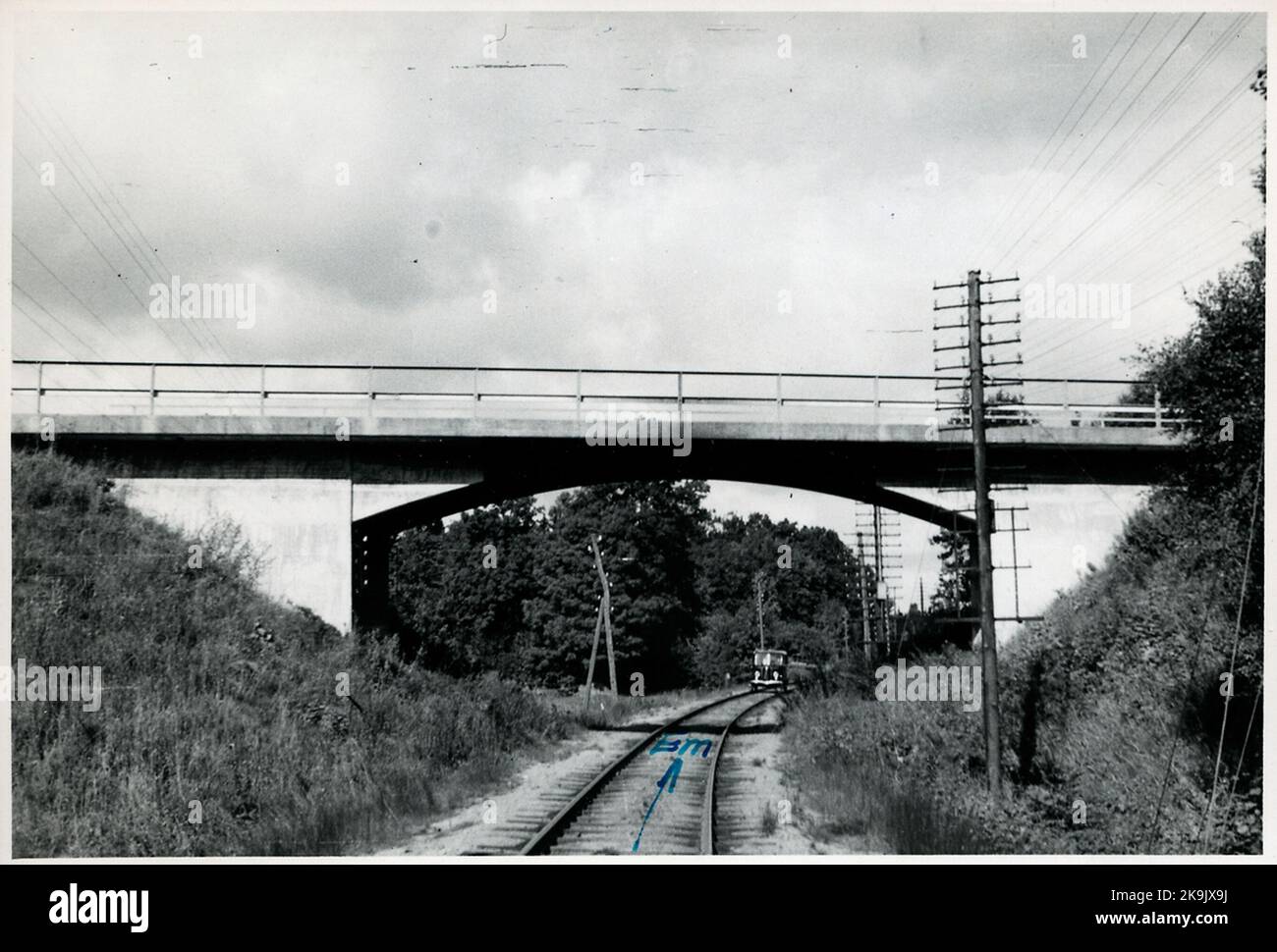 Road bridge over rail Stock Photo - Alamy