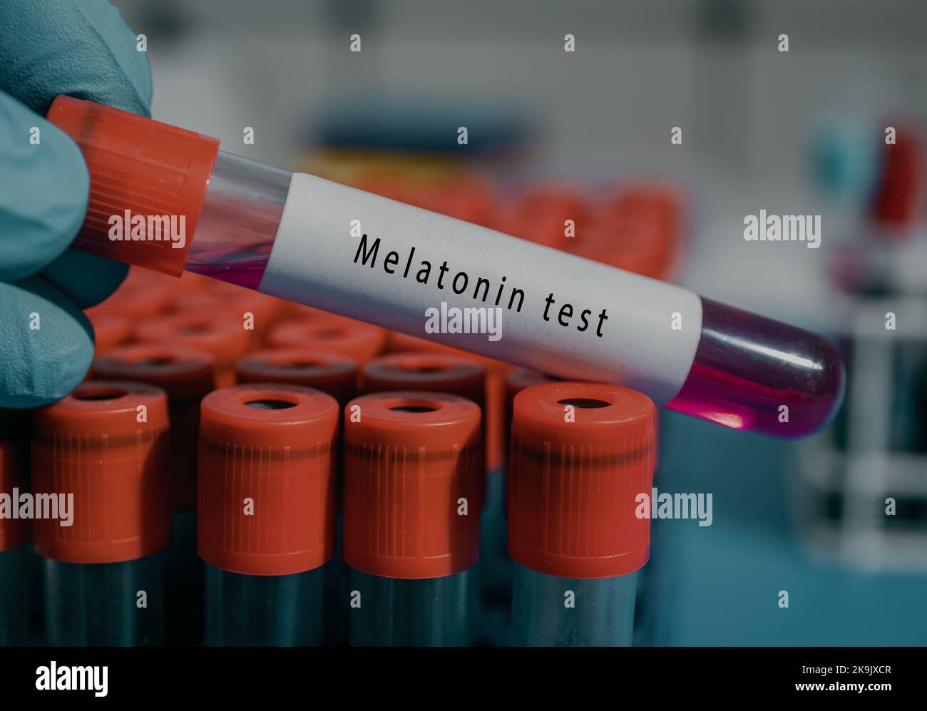 Melatonin hormone test Releases melatonin during night hours to help ...