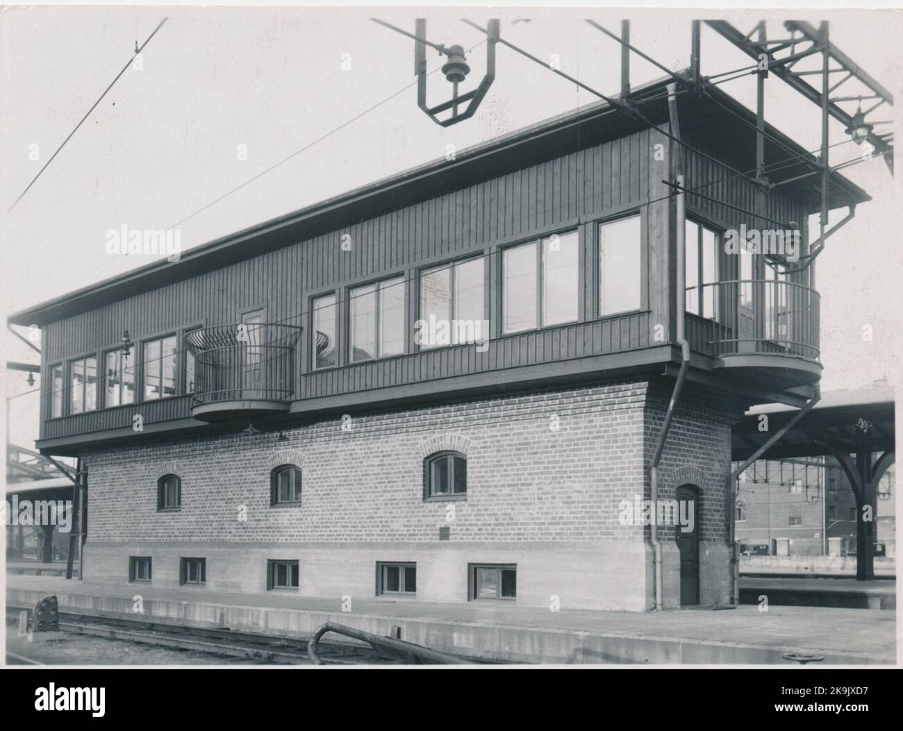 Switchgear house at Stockholm Central Station Stock Photo - Alamy
