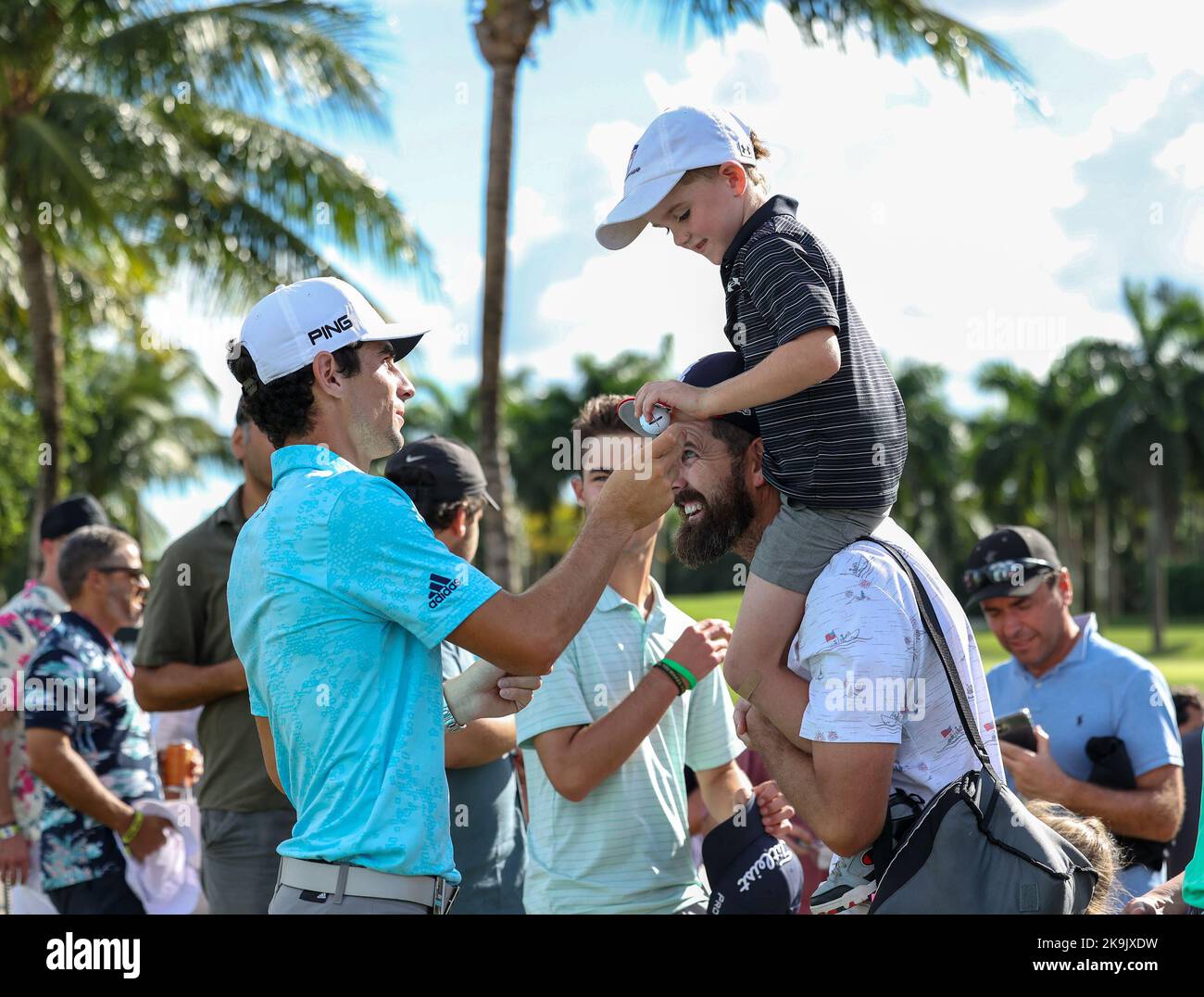 Miami, USA. 28th Oct, 2022. DORAL, FL - OCTOBER 28: Team captain ...