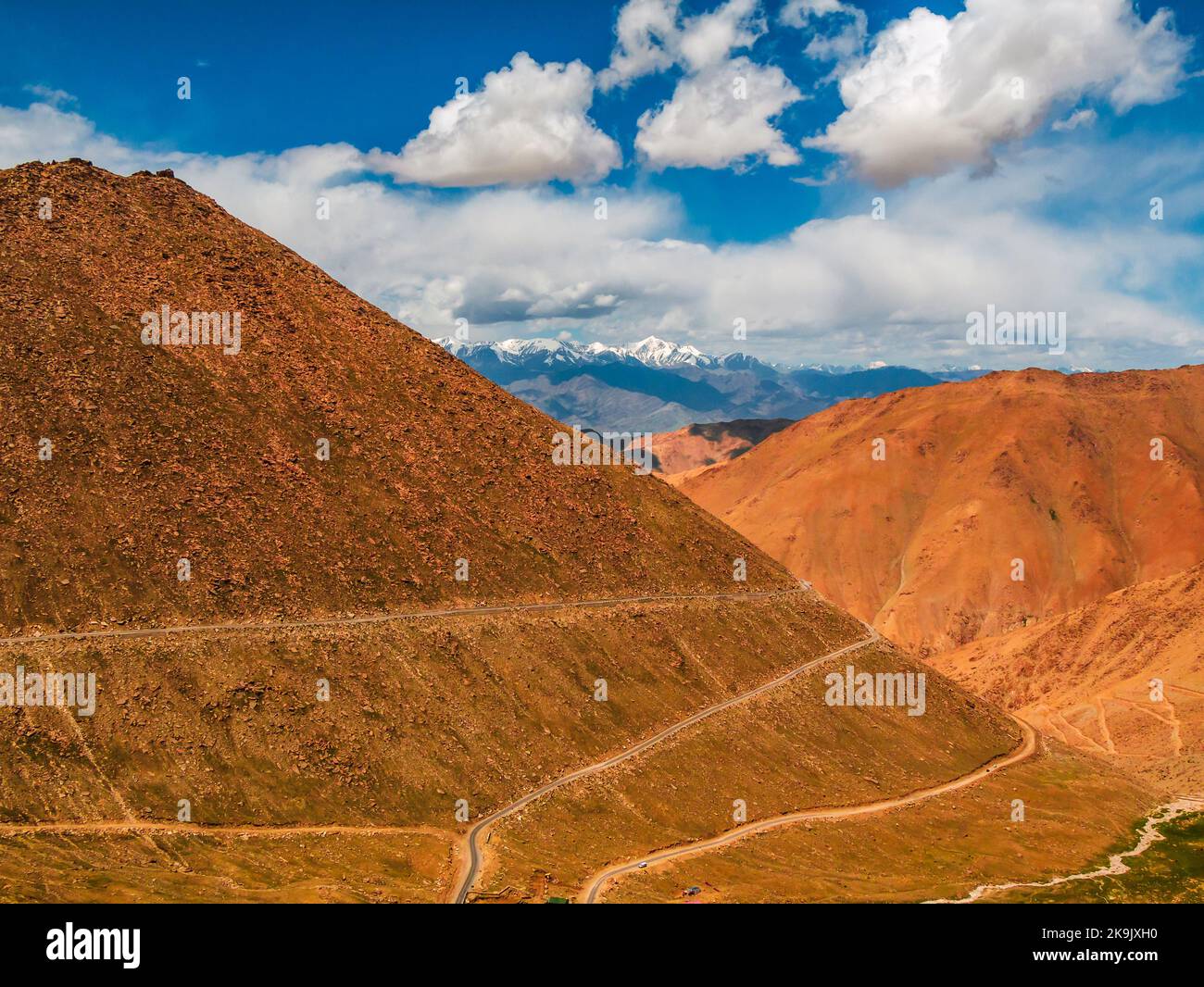 Vertical panorama winding road hi-res stock photography and images - Alamy