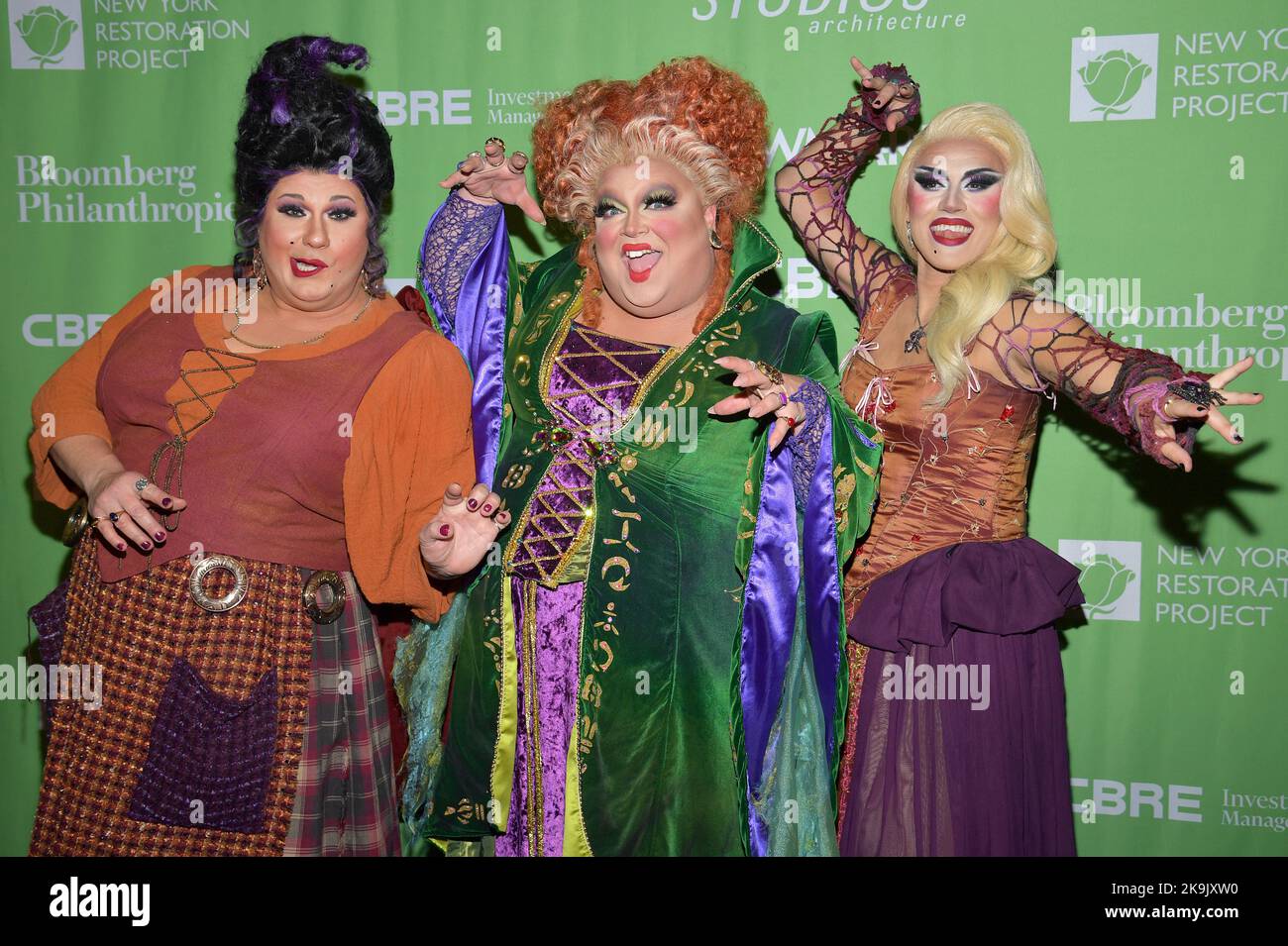 New York, USA. 28th Oct, 2022. (L-R) Gidget Galore, Ginger Minj and Ms ...