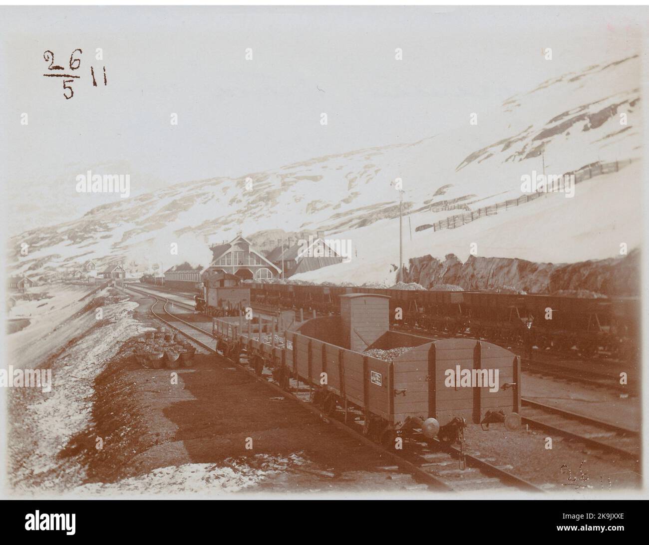 The national border station Stock Photo - Alamy