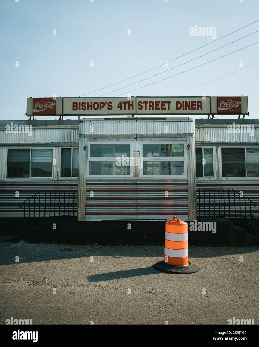 Bishops 4th Street Diner, Newport, Rhode Island Stock Photo - Alamy
