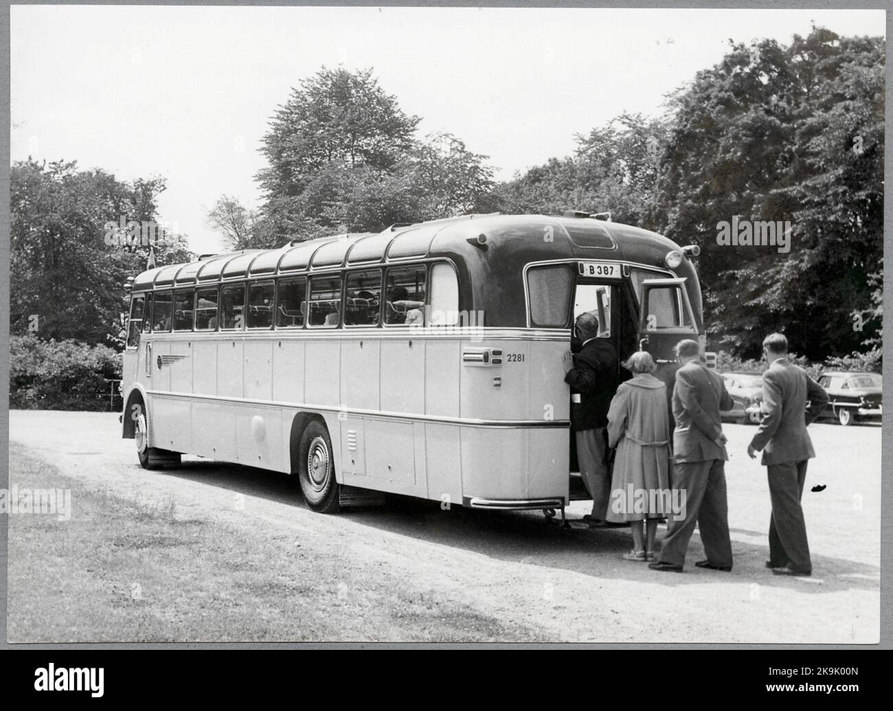 Scania-Vabis B63. State Railways, SJ Bus 2281 Stock Photo - Alamy