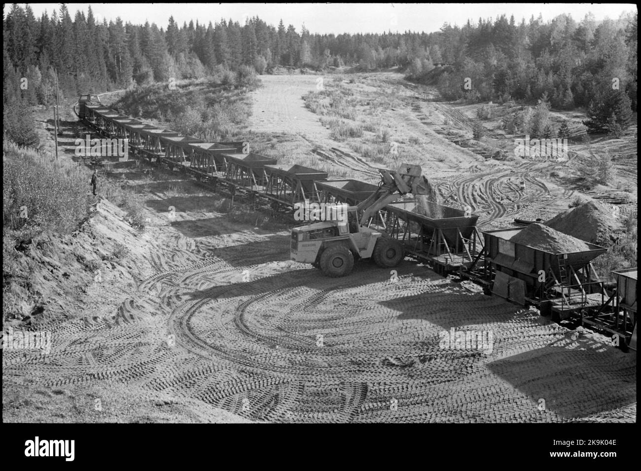 Loading pit Black and White Stock Photos & Images - Alamy