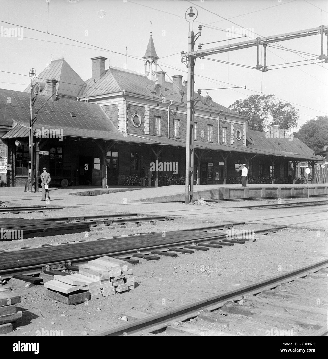 Linköping station was erected between 1871-1872 and opened for traffic ...