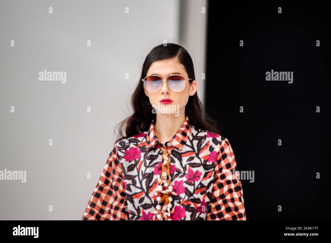 Jakarta, Indonesia. 29th Oct, 2022. A model walks the runway during ...