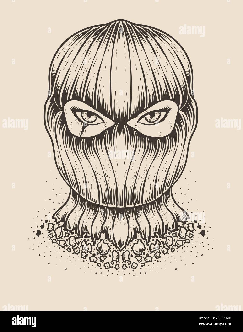 Ski Mask Robber Sketch