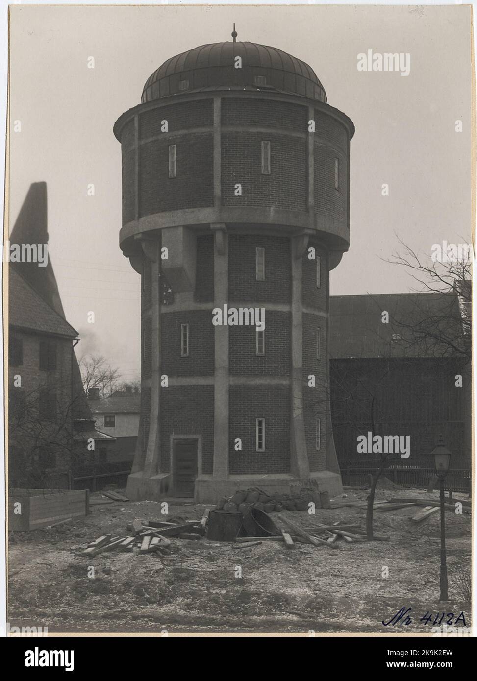 Eslöv, water tower Stock Photo - Alamy