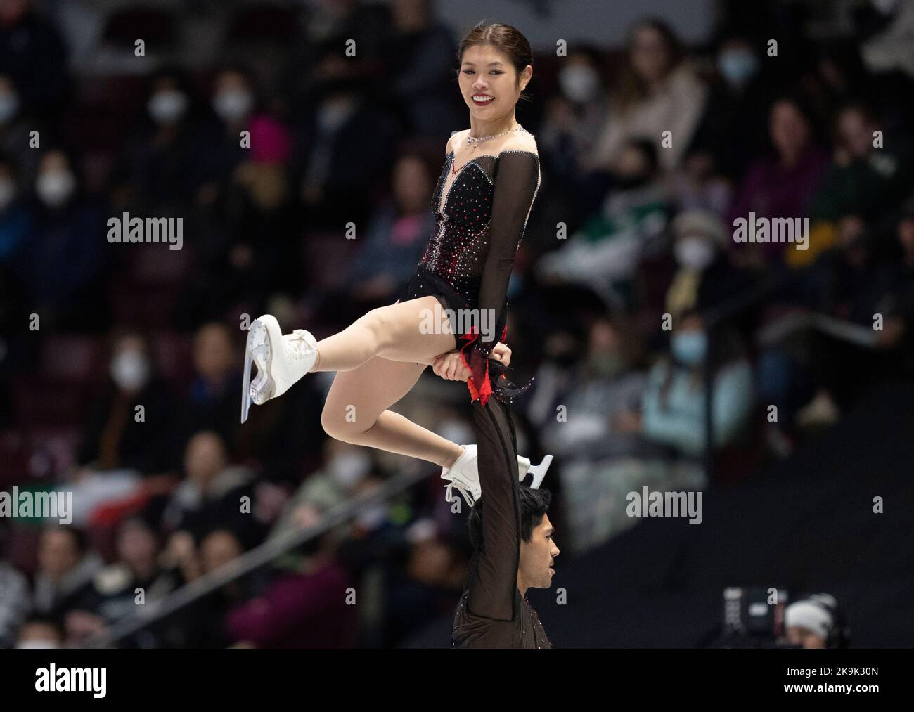 Ontario, Canada. 28th Oct, 2022. Emily Chan and Spencer Akira Howe of ...