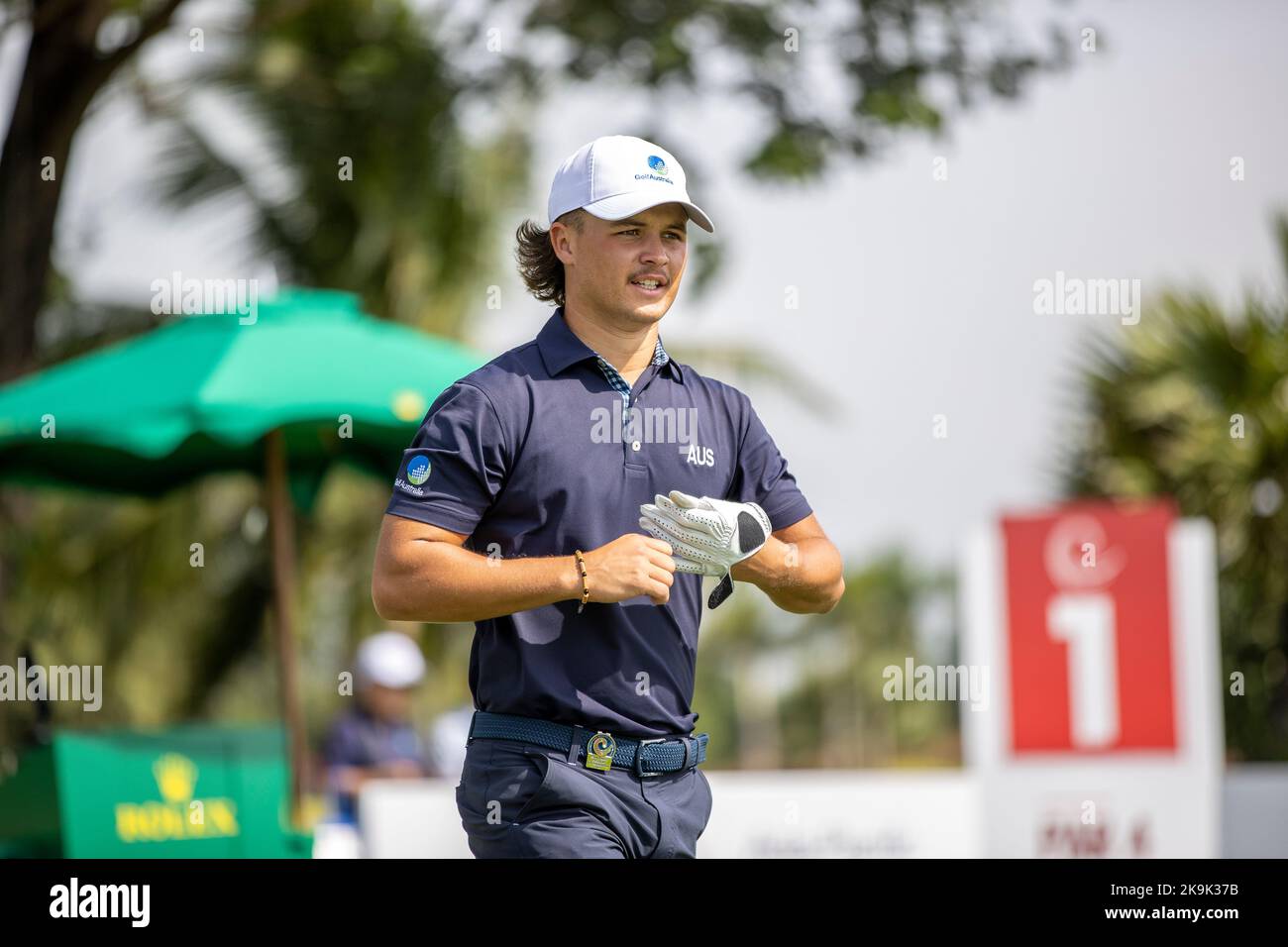 CHONBURI, THAILAND - OCTOBER 29: during round 3 at the Asia-Pacific ...