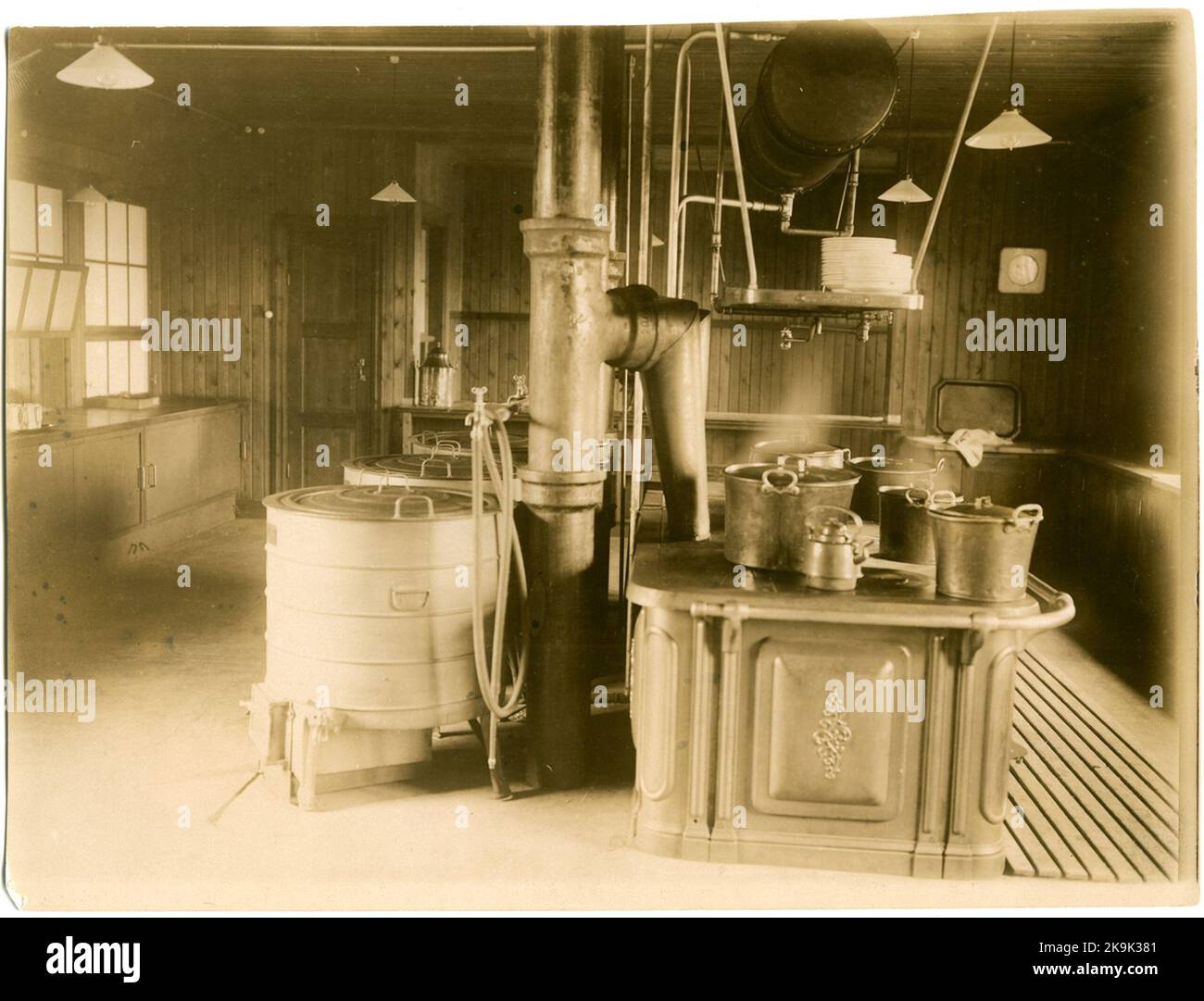 Krylbo central kitchen Stock Photo - Alamy