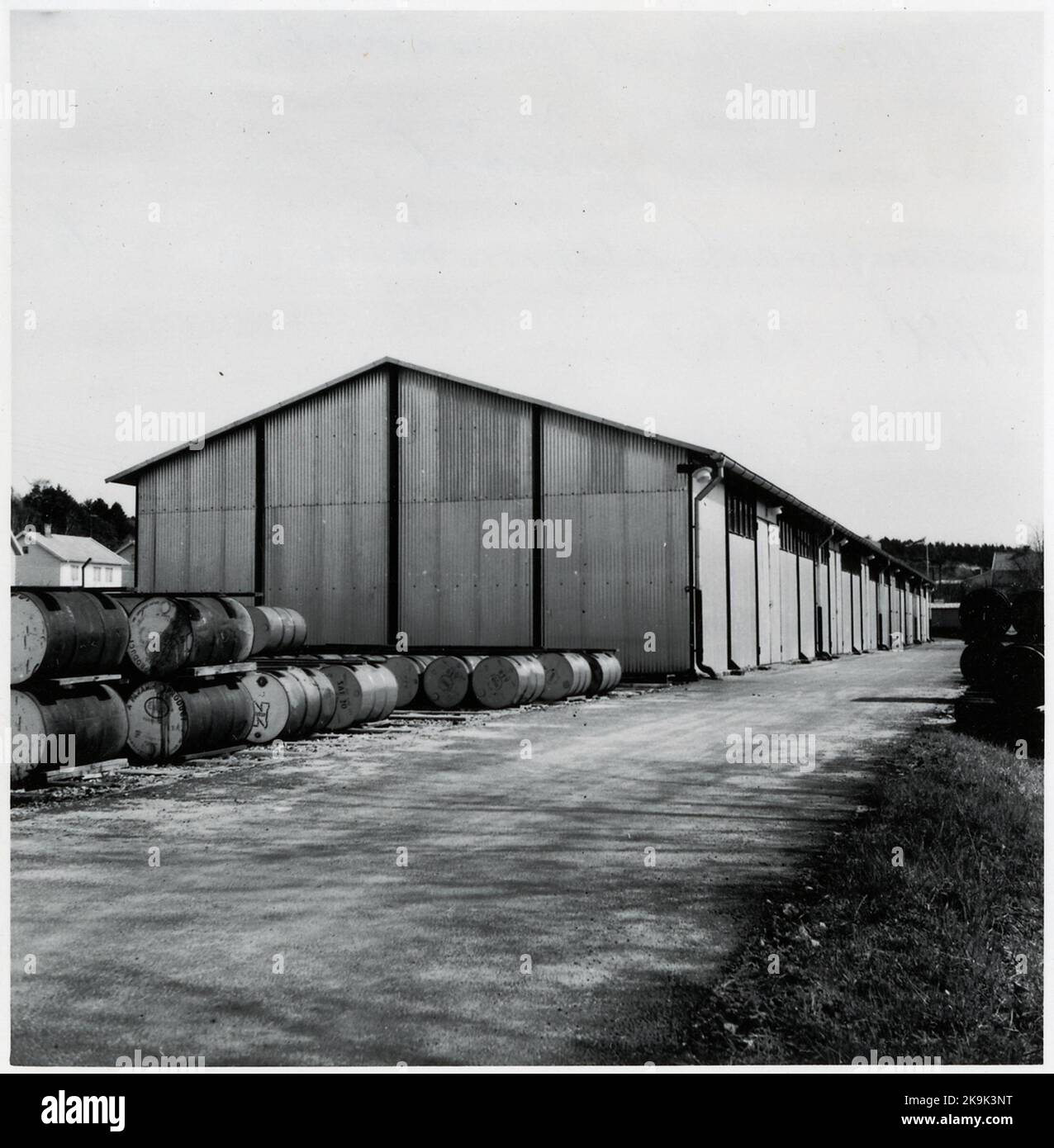 The main store, at SJ's main workshop in Fjällbo Stock Photo - Alamy