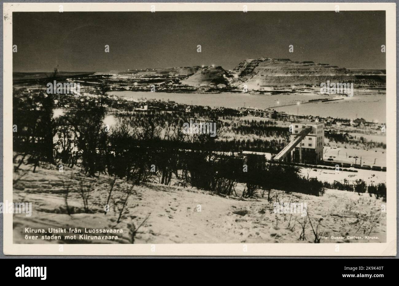 View of Kirunavaara Stock Photo - Alamy