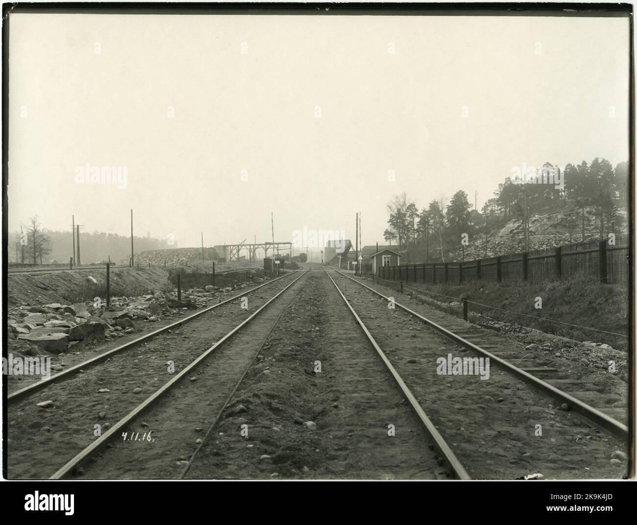 Stockholm Västerås Bergslagen, Svb Viaduct at Tomteboda. Line Tomteboda ...