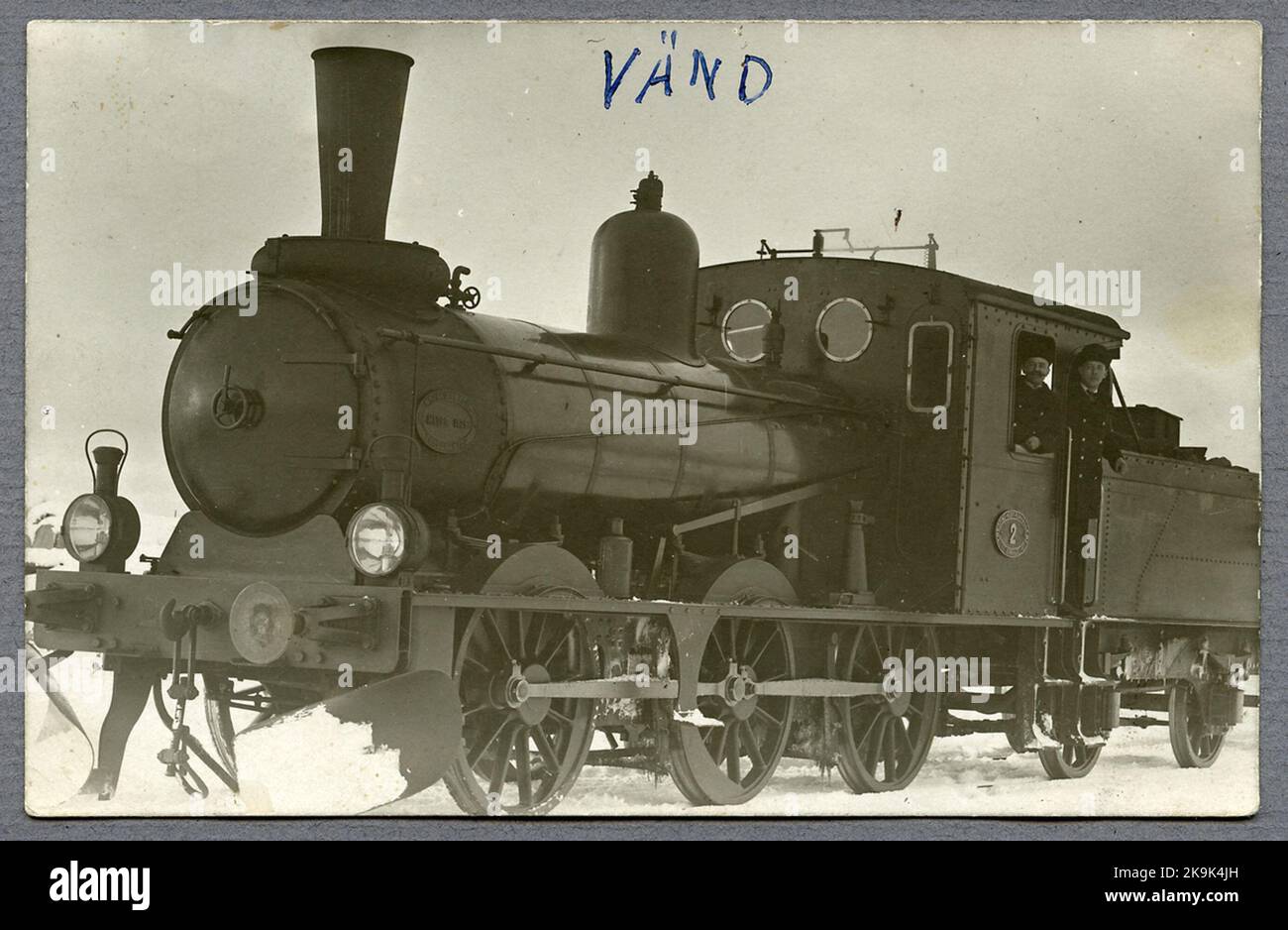 Enköping - Heby - Runhällen Railway, Ehrj Lok 2 Stock Photo - Alamy