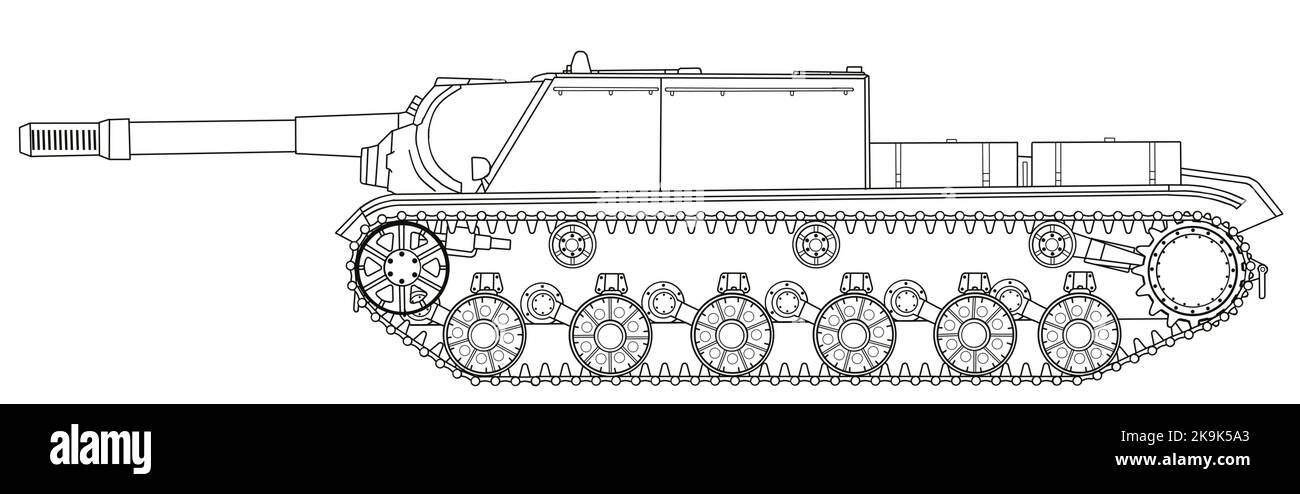 Soviet self propelled heavy howitzer hi-res stock photography and images - Alamy