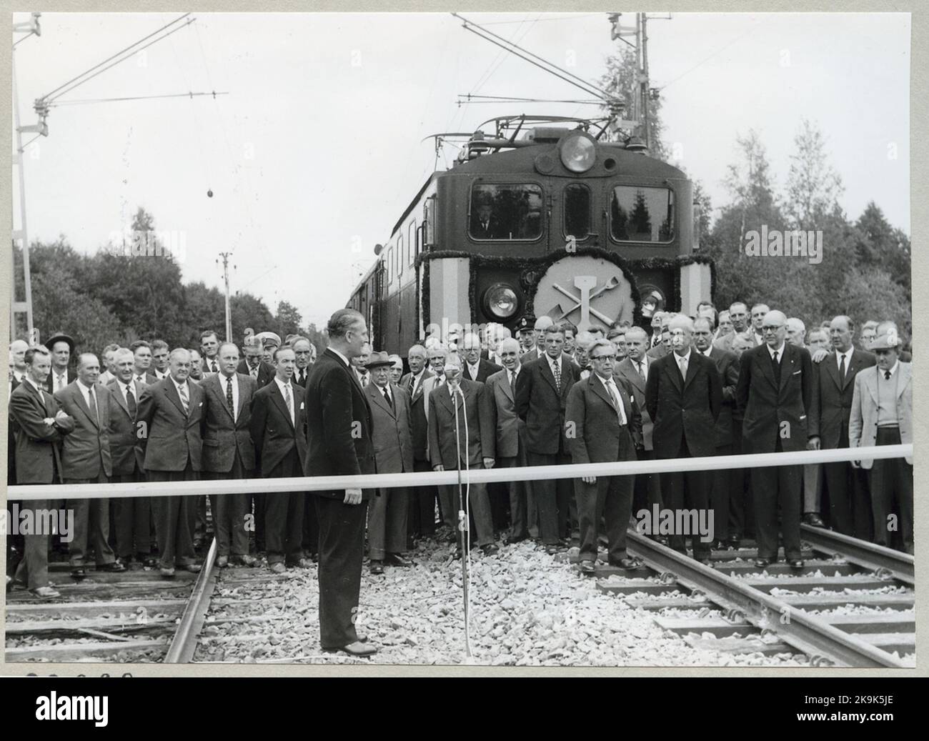 State Railways, SJ Da 905, Double -track inauguration, Ralla train ...