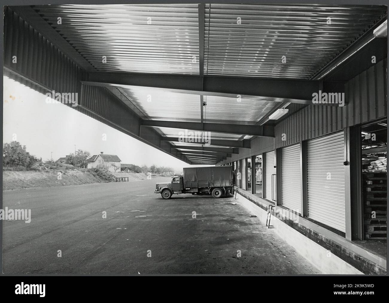 Borlänge freight terminal Stock Photo - Alamy