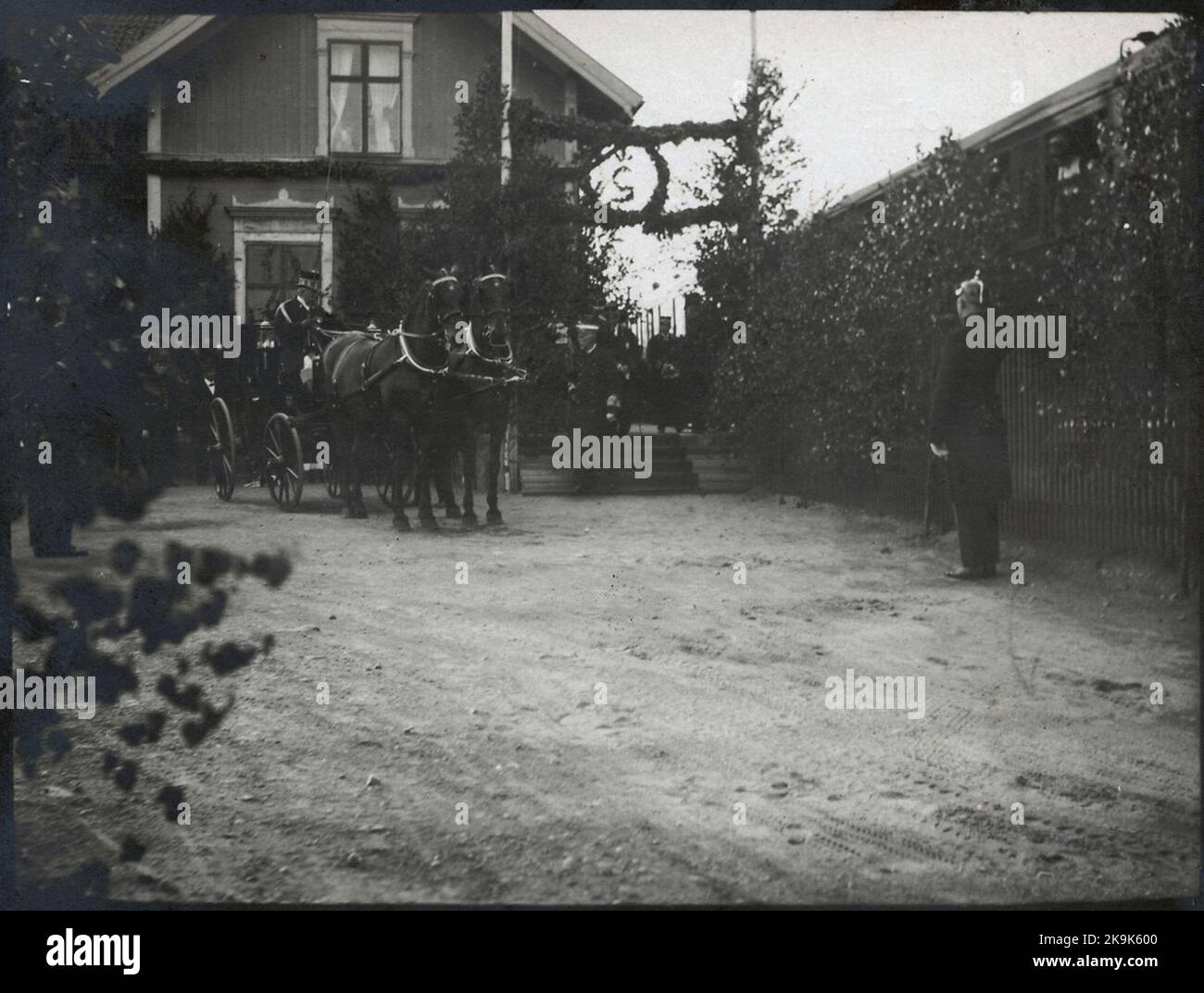 Stockholm Östra station since the opening train from FGJ.FGJ FARINGE ...