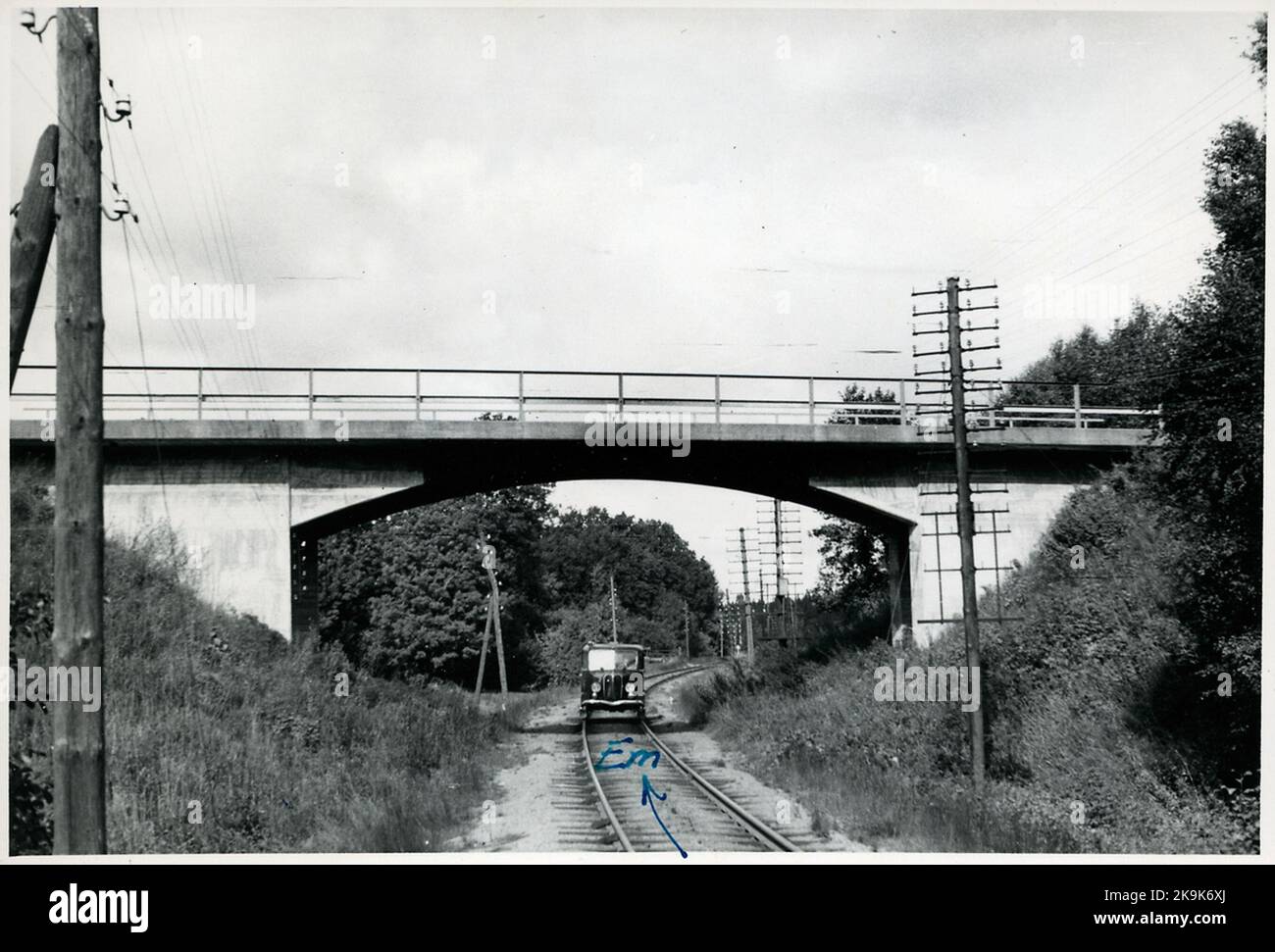 Road bridge over rail Stock Photo - Alamy