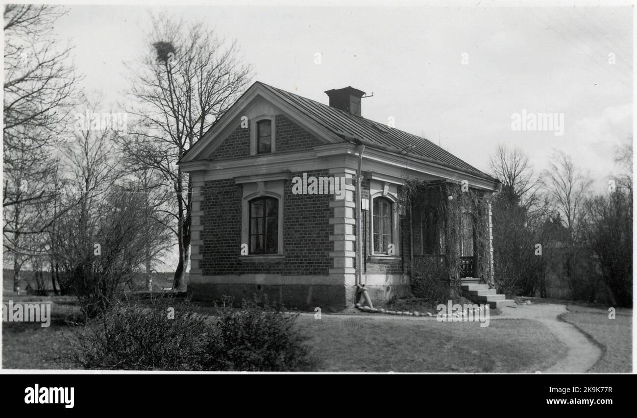 Track guard house at Strö Stock Photo - Alamy