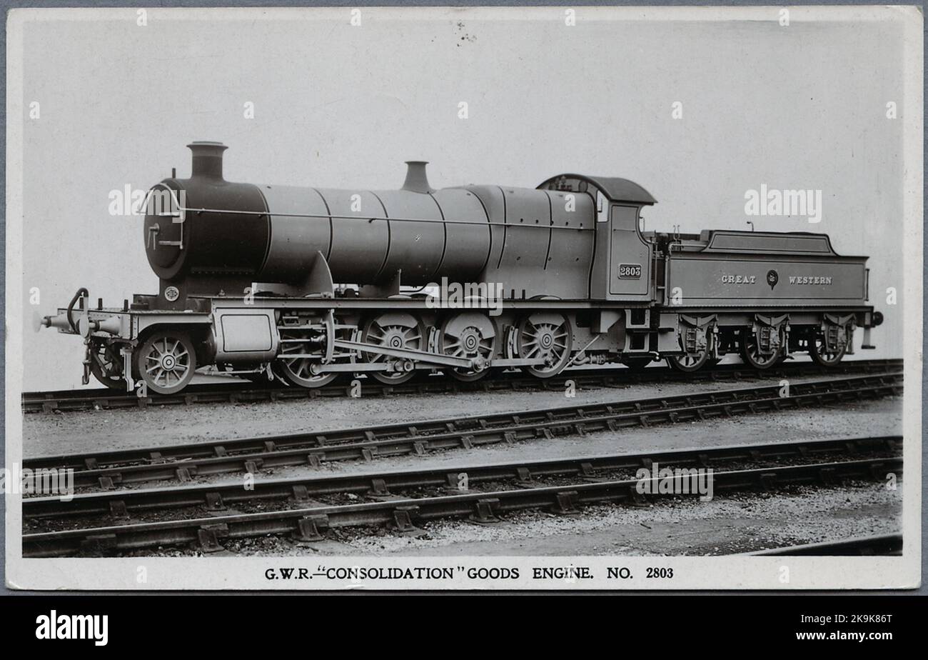 Great Western Railway, G.W.R. 28xx 2803 Stock Photo - Alamy
