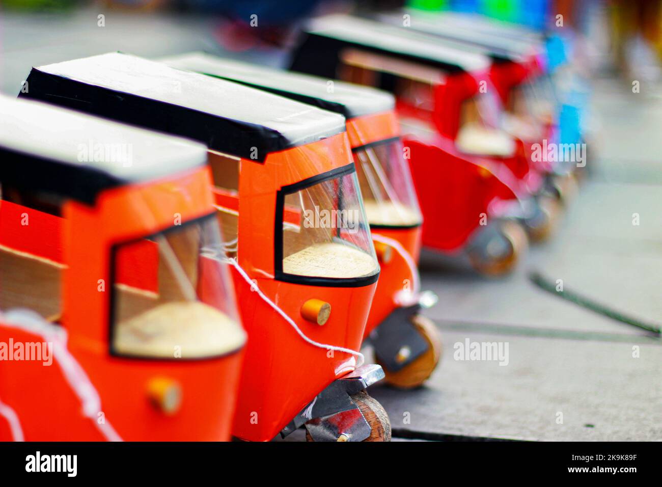 Bajaj Miniature Toy in Jakarta Stock Photo - Alamy