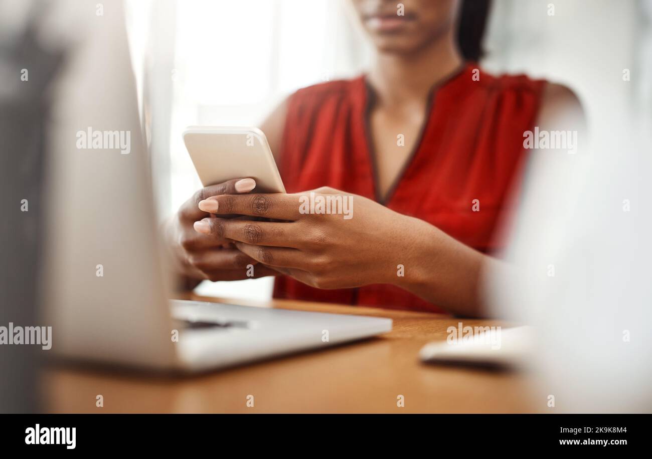 Making the appropriate connections. an unrecognizable businesswoman ...