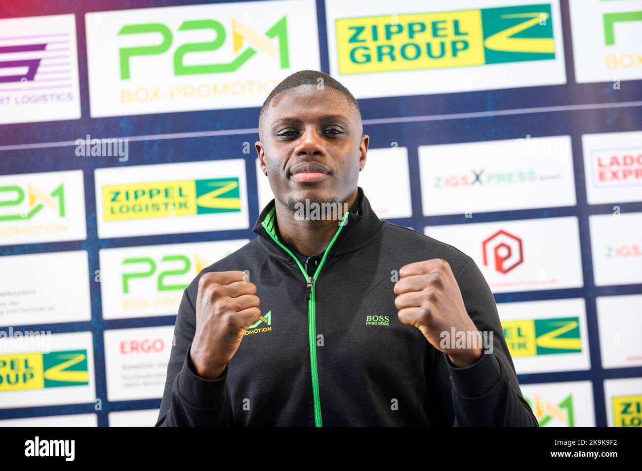 Hamburg, Germany. 25th Oct, 2022. Peter Kadiru, boxer. The new boxing ...