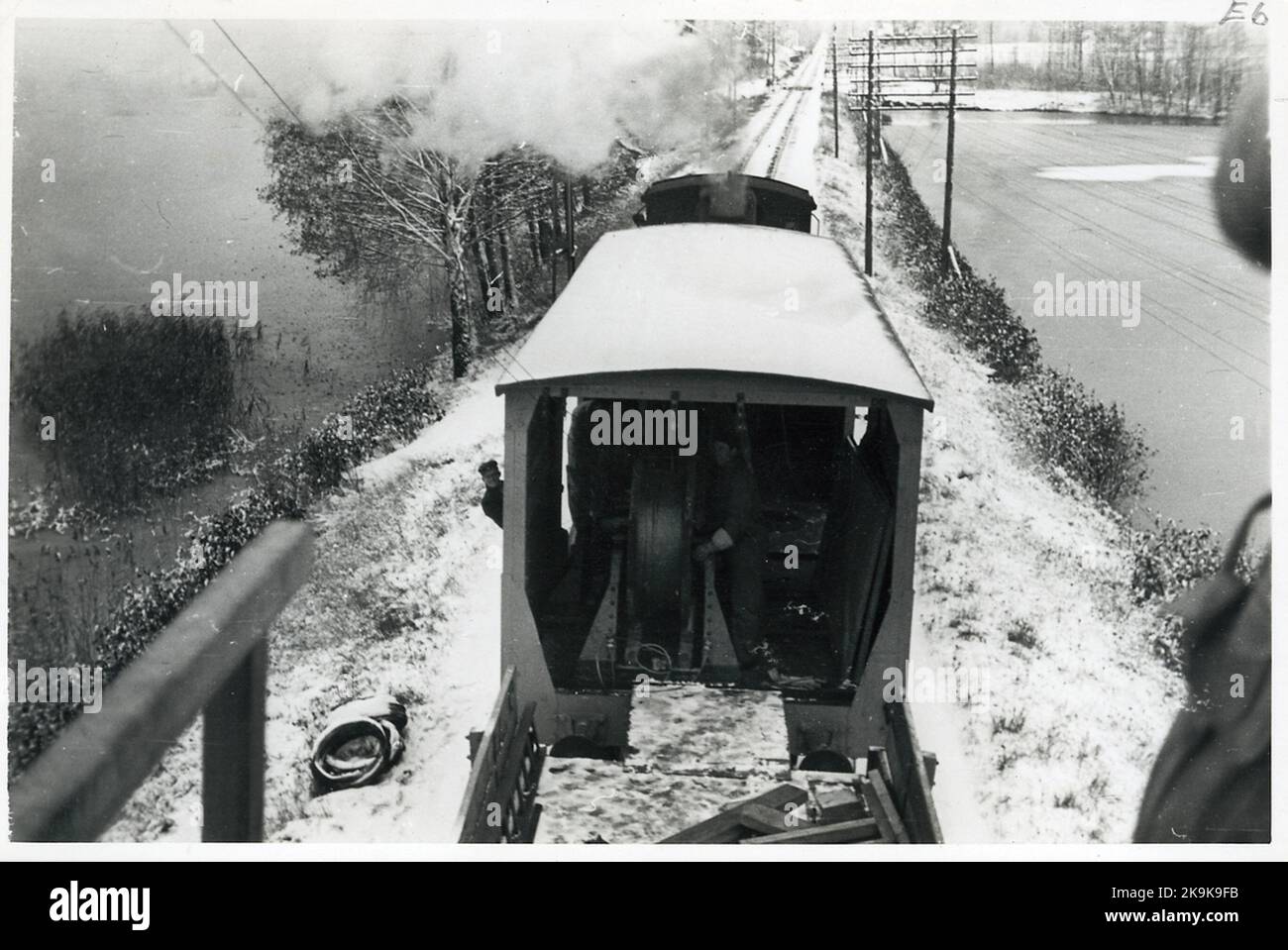 Wiring assembly of line for electrification Stock Photo - Alamy