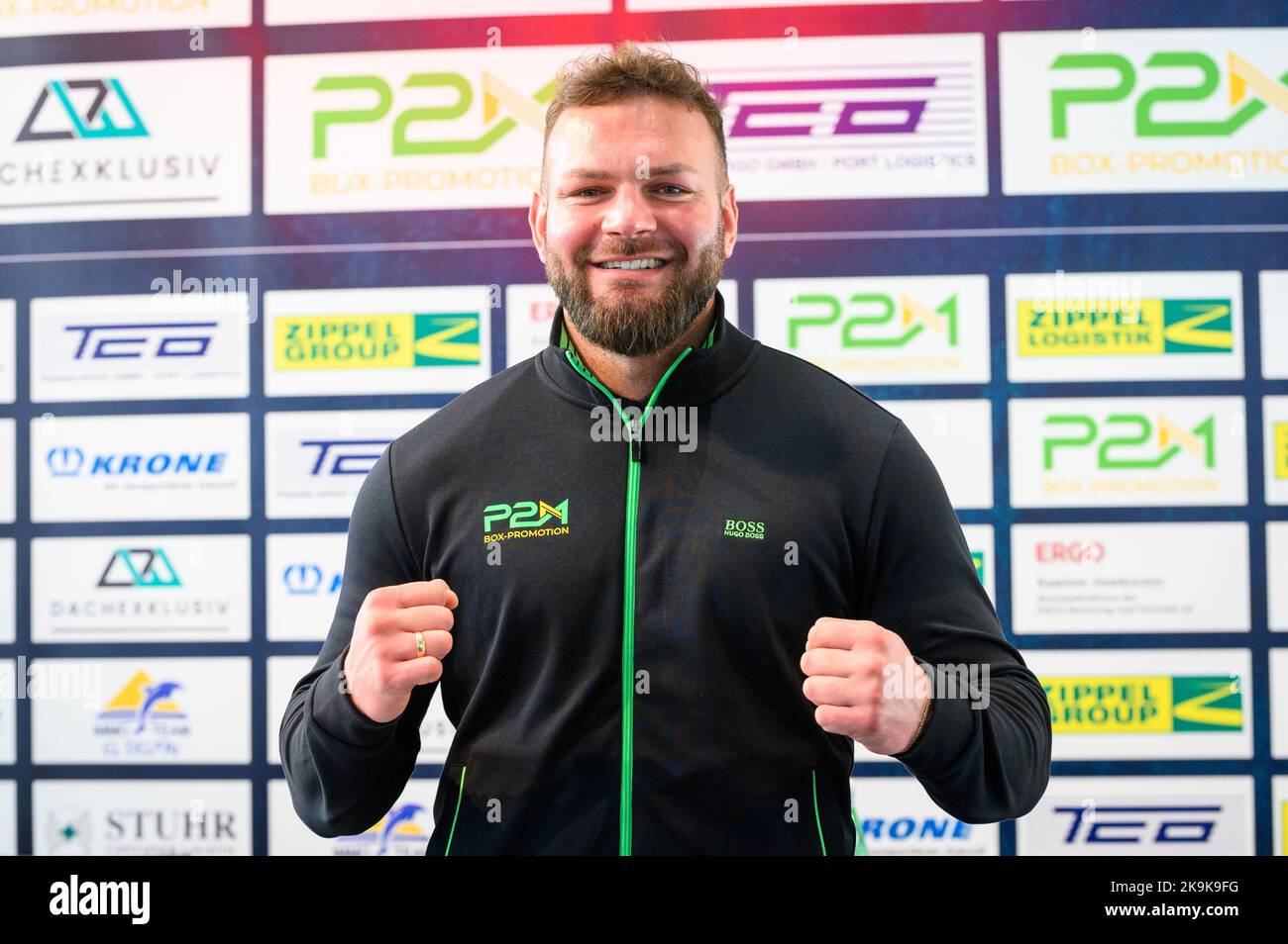 Hamburg, Germany. 25th Oct, 2022. Felix Langberg, boxer. The new boxing ...