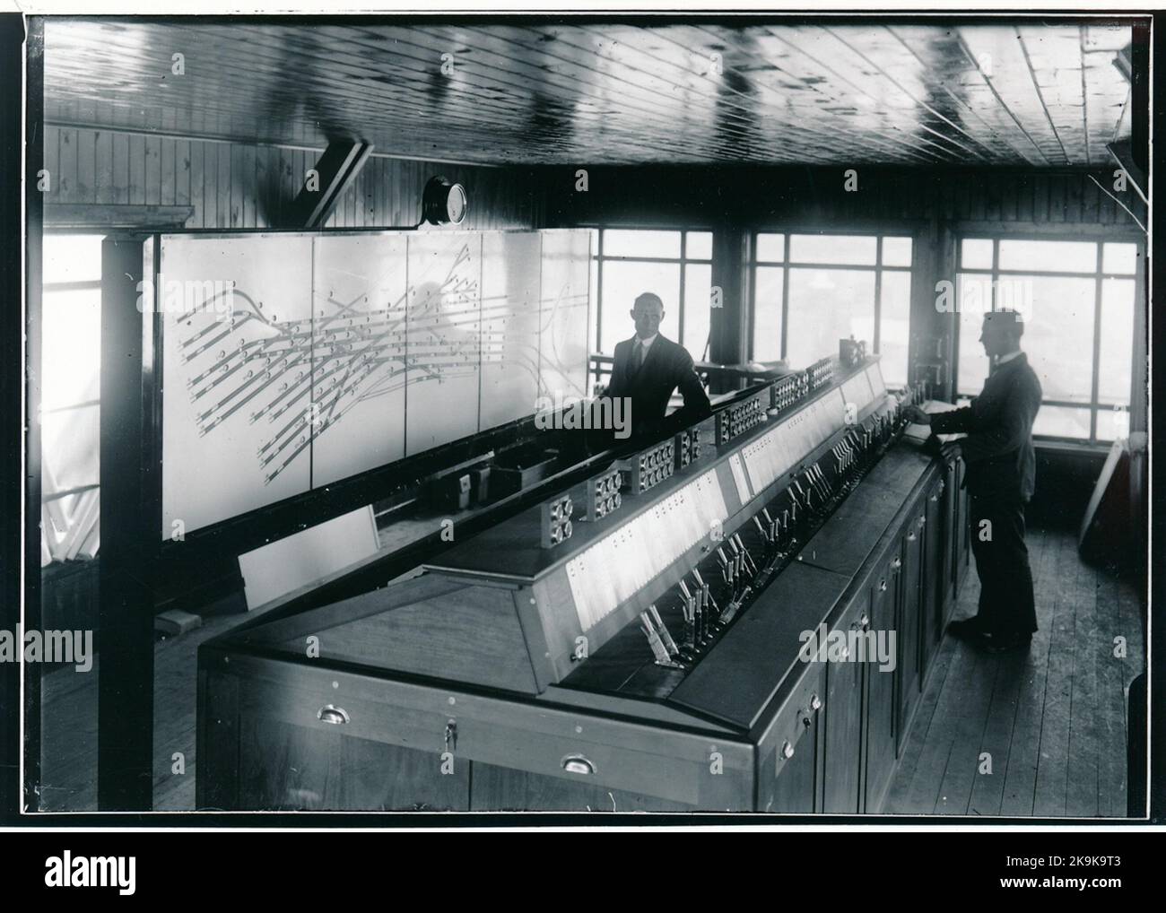 The switchgear house Stock Photo - Alamy