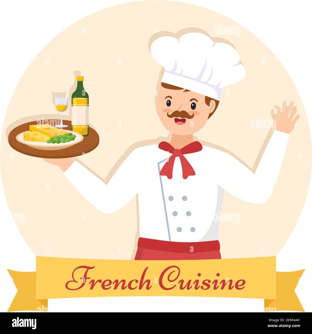 French fries france Stock Vector Images - Alamy