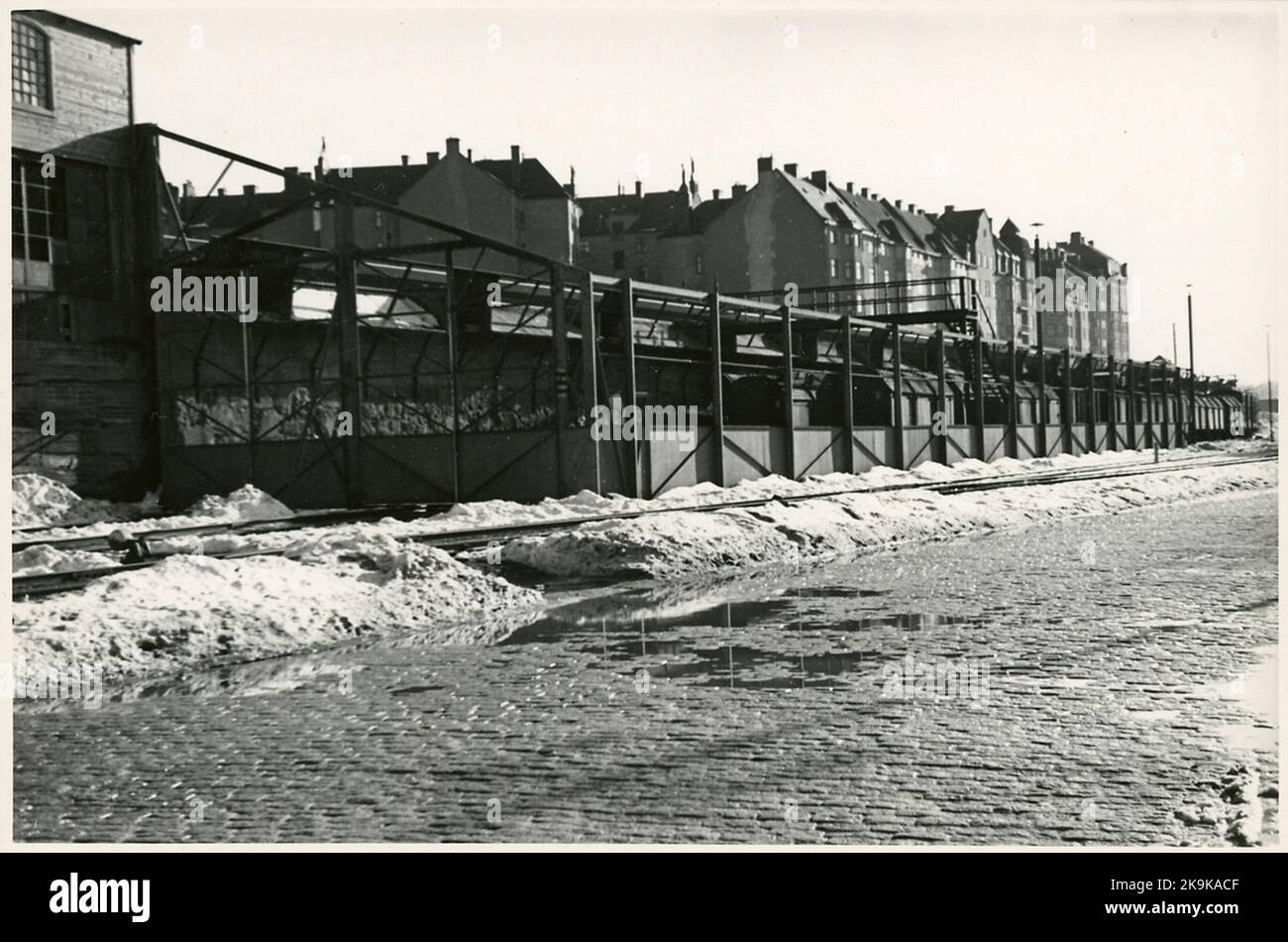 Stockholm Norra station for electrification Stock Photo - Alamy