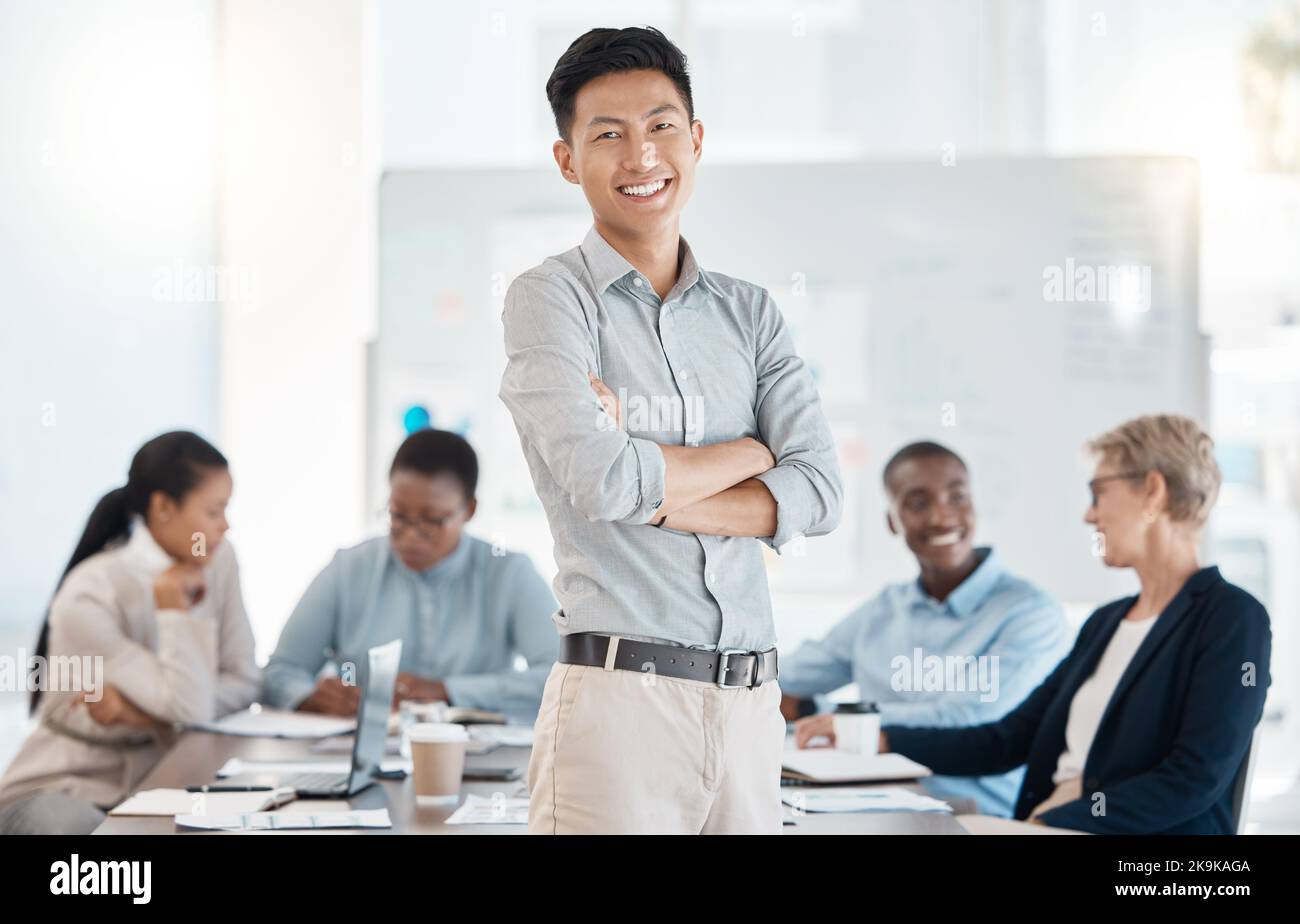 Asian team hi-res stock photography and images - Alamy