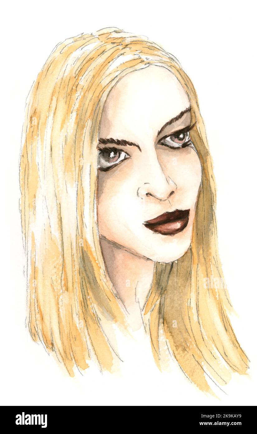 Wash and graphite on paper Cut Out Stock Images & Pictures - Alamy