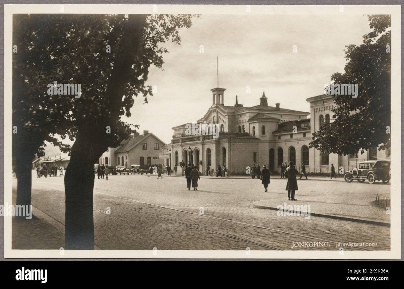 Jönköping Railway Station Stock Photo - Alamy