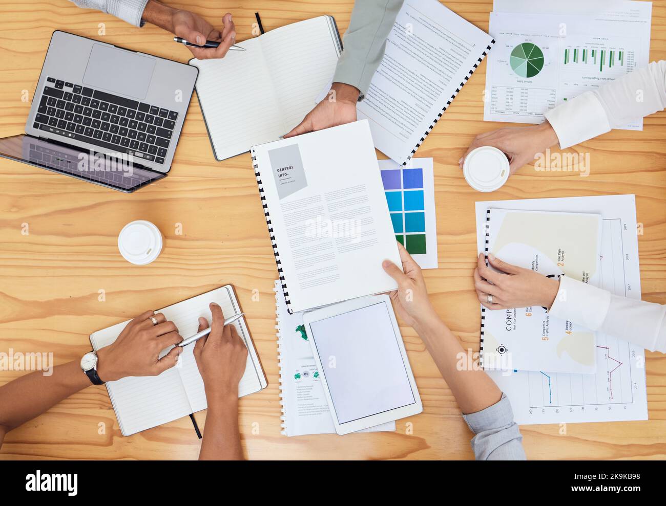 Marketing, project collaboration meeting and brainstorming idea for ...