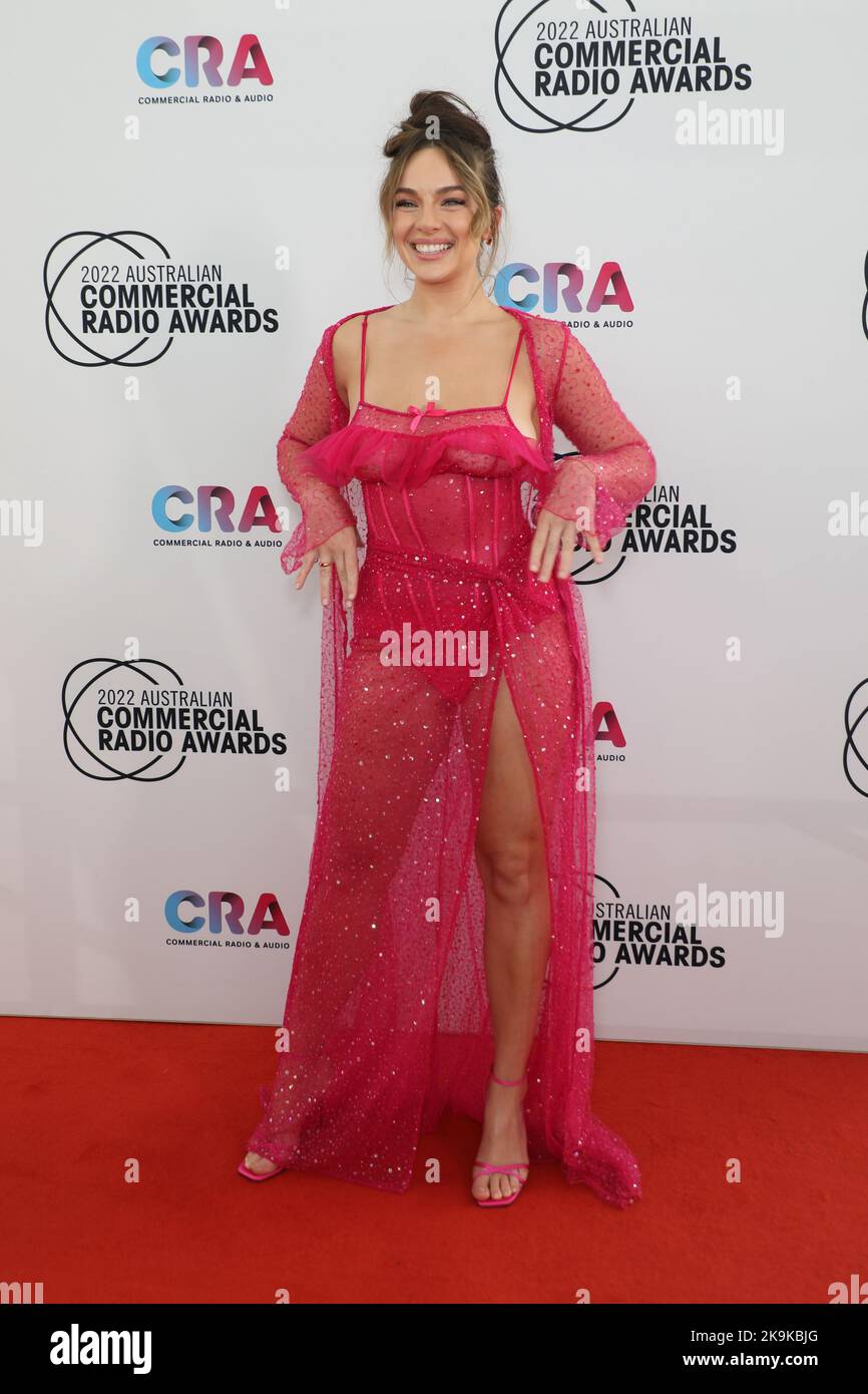 Sydney, Australia. 29th October 2022. Abbie Chatfield arrives on the ...