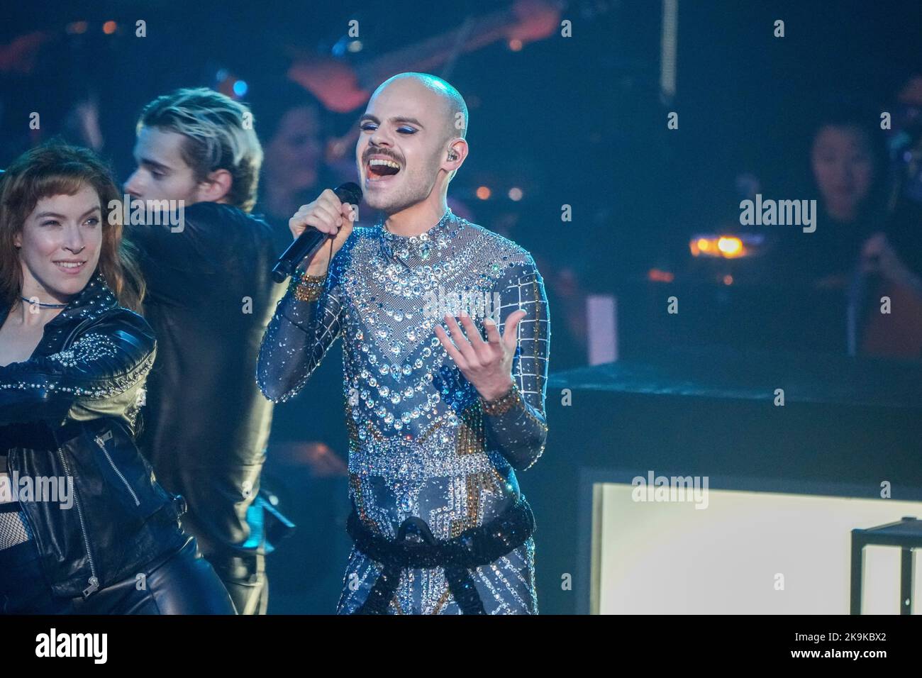 Berlin, Germany. 28th Sep, 2022. The winner of "Team Stefanie" Basti ...