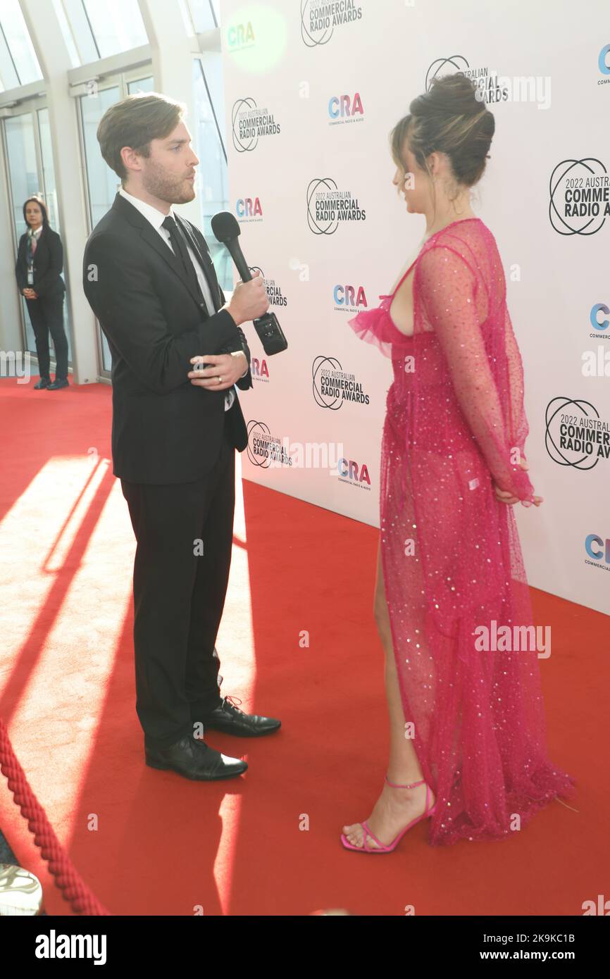 Sydney, Australia. 29th October 2022. Abbie Chatfield arrives on the ...