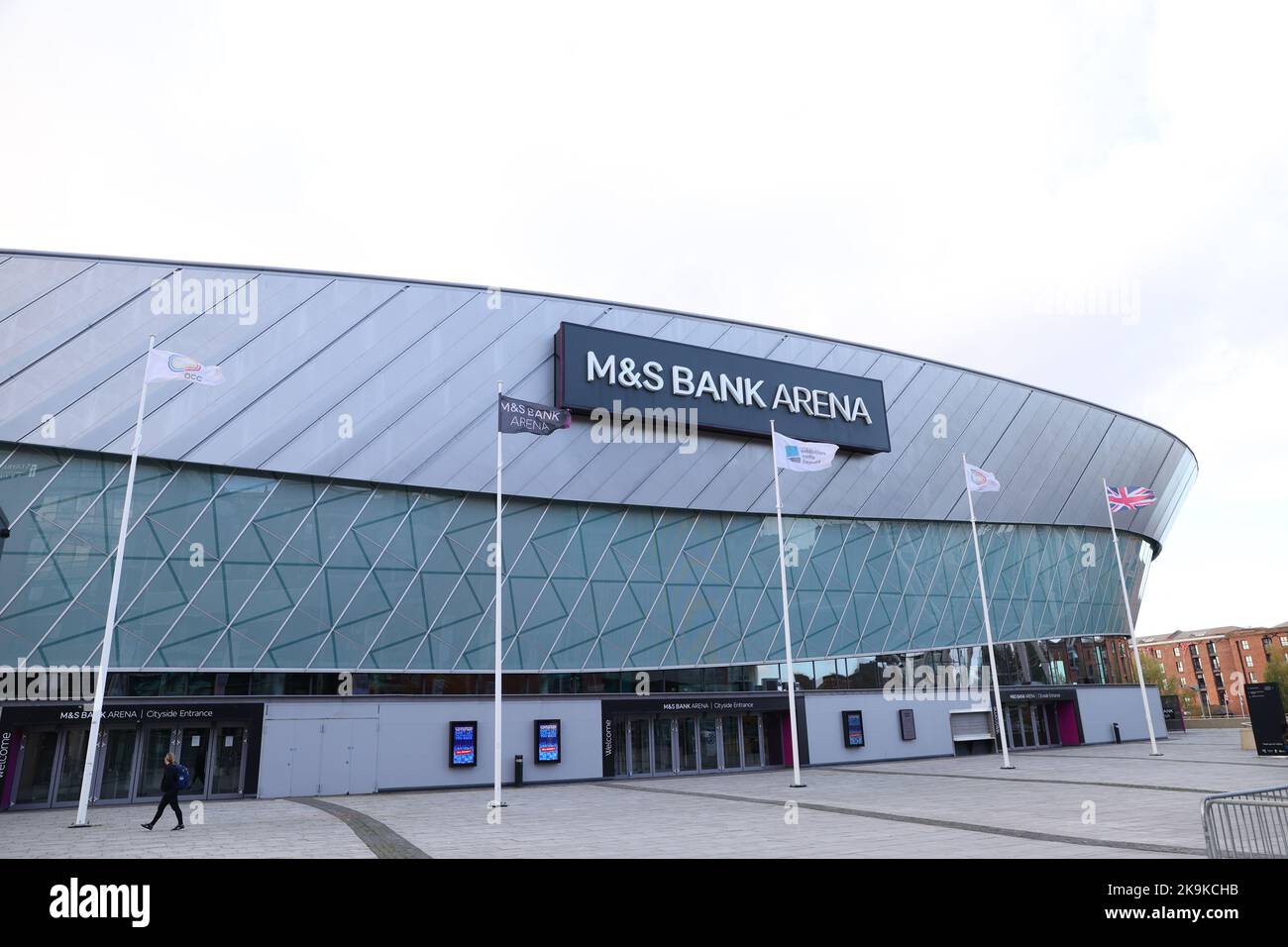 M&S Bank Arena, Liverpool, UK. 28th Oct, 2022. General view of M&S Bank ...