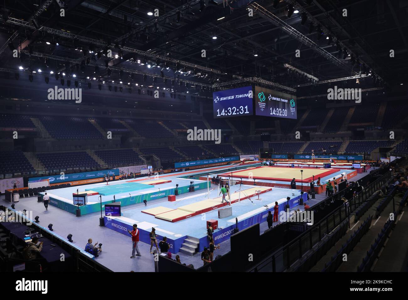 M&S Bank Arena, Liverpool, UK. 28th Oct, 2022. General view of M&S Bank ...