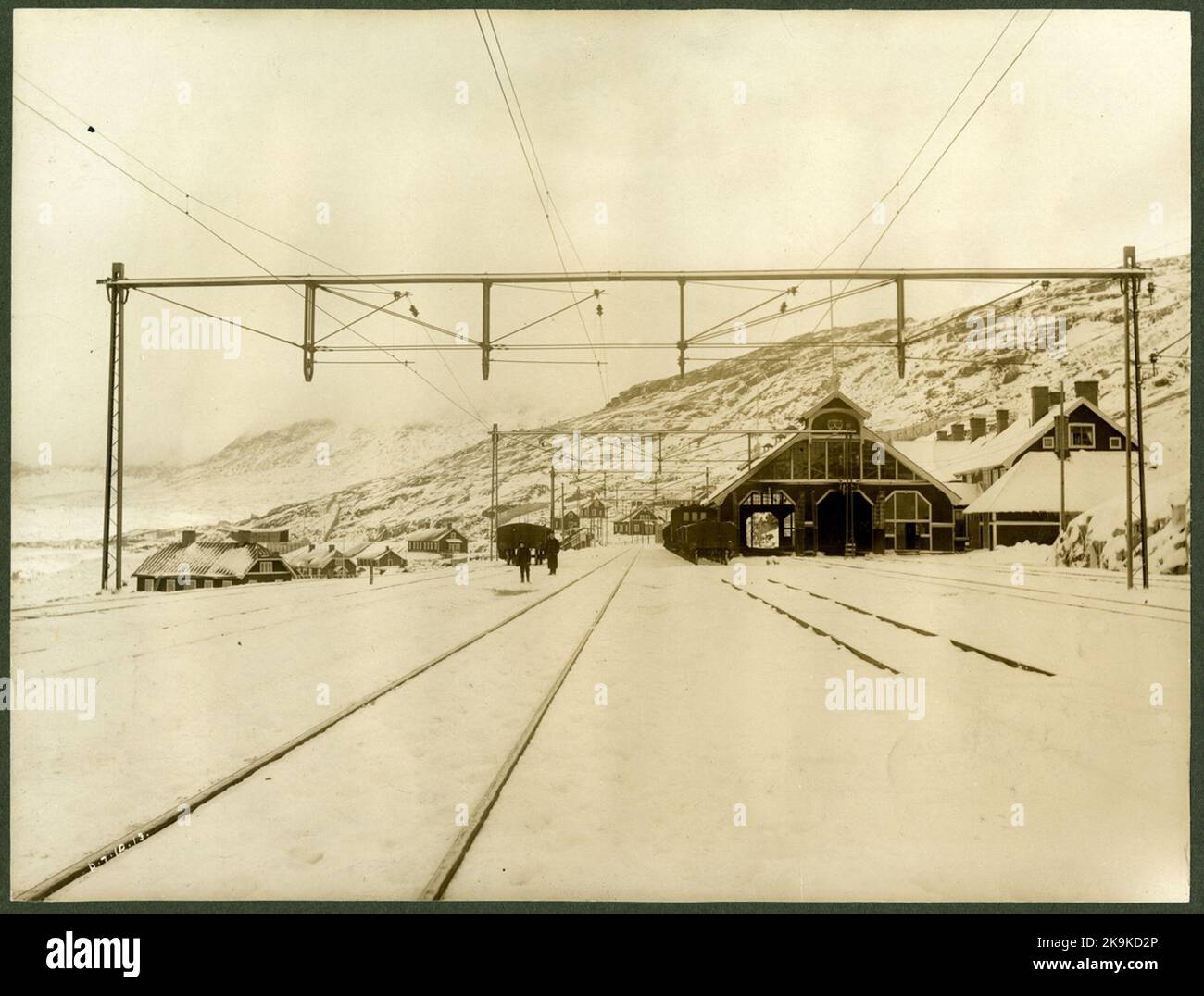 The national border station Stock Photo - Alamy