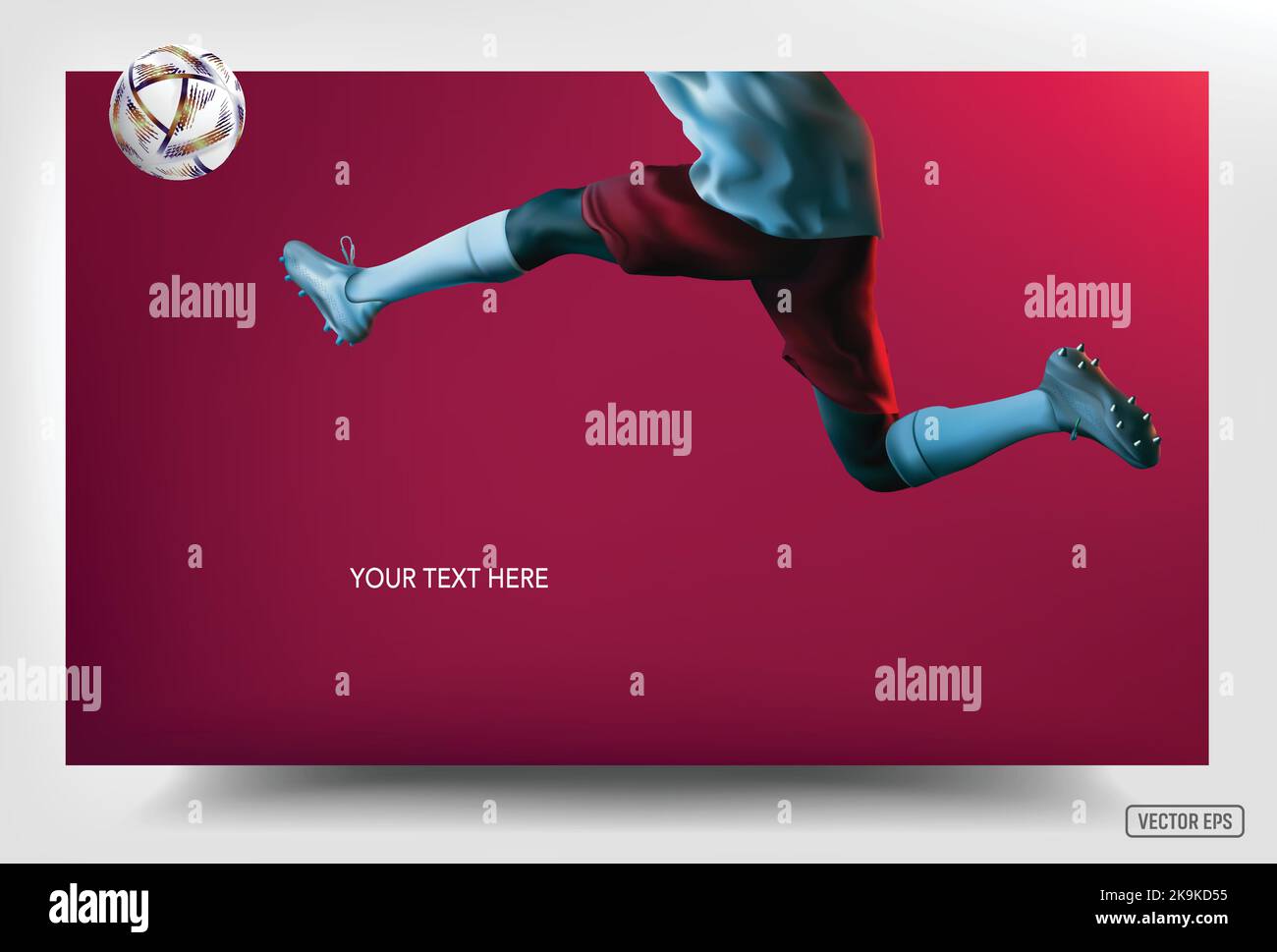 FIFA 2022 WORLD CUP POSTER Stock Vector Image & Art - Alamy